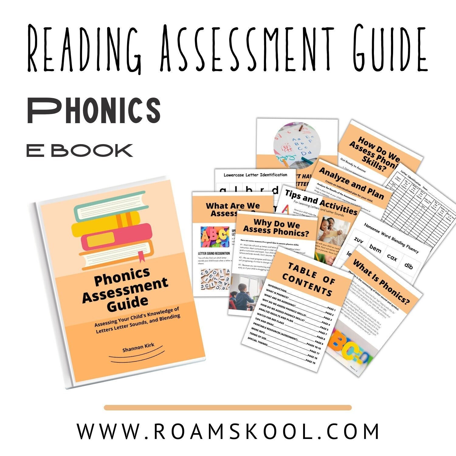 Phonics Assessment Guide - Etsy