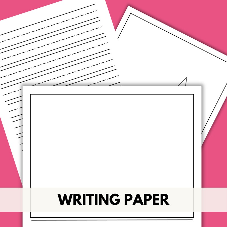 Summer Writing Prompts and Writing Paper - Etsy