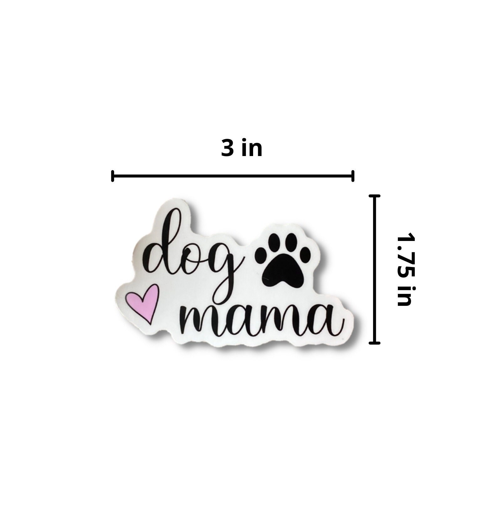 Dog Mama Sticker - Etsy