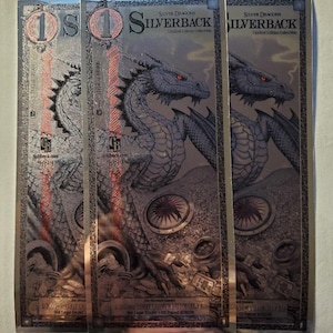 Silverback Silver Dragons 1/1000 of an Ounce of .999 Pure Silver ...