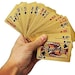 Luxurious 24K Gold Plated Playing Cards - Etsy