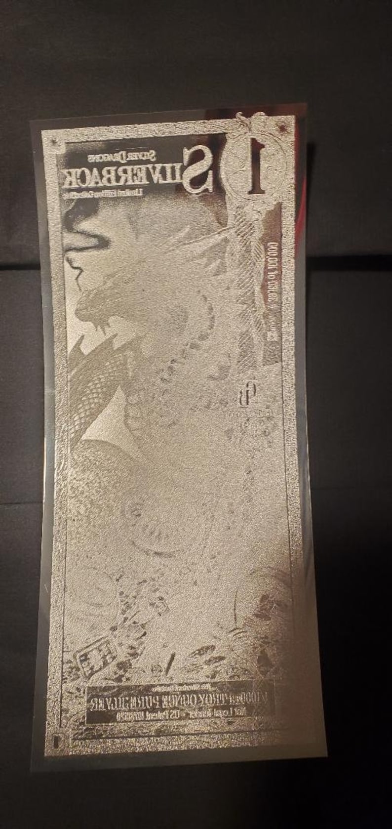 Silverback Silver Dragons 1/1000 of an Ounce of .999 Pure Silver ...