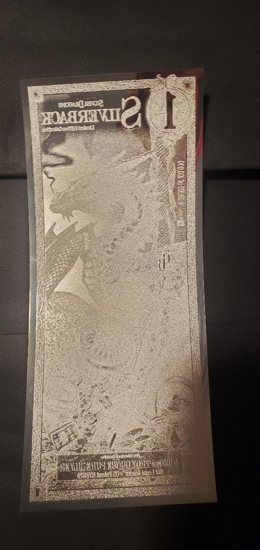 Silverback Silver Dragons 1/1000 of an Ounce of .999 Pure Silver ...