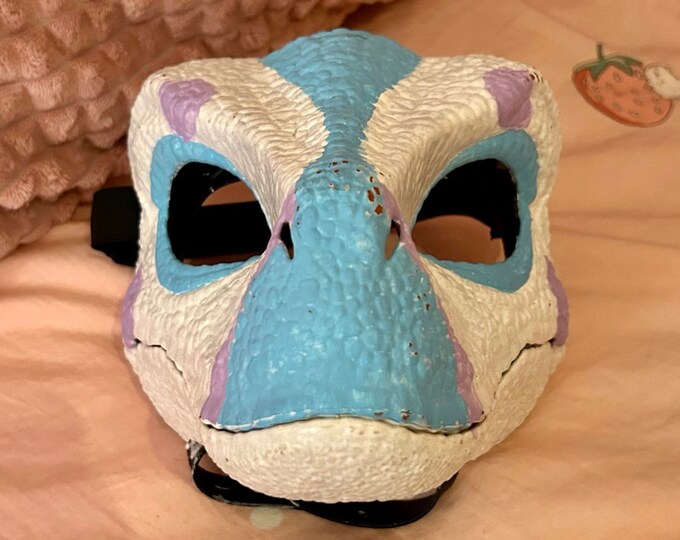 Painted Raptor Mask Fursuit Head - Etsy