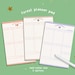 2024 Weekly Planner Notepad With to Do List, Intentions, Notes, Daily ...