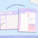 Dreamy Daily Planner 2024 / Tear off Notepad / Productivity Organizer ...