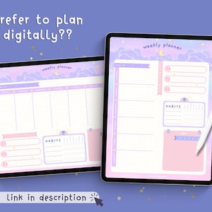 2024 Weekly Planner Notepad With to Do List, Intentions, Notes, Daily ...