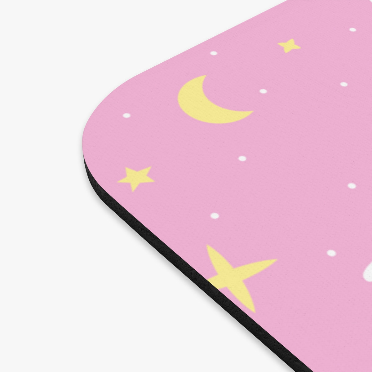 Kawaii Moon Bunny Mouse Pad / Pink Pastel Cute Celestial Desk Mat ...