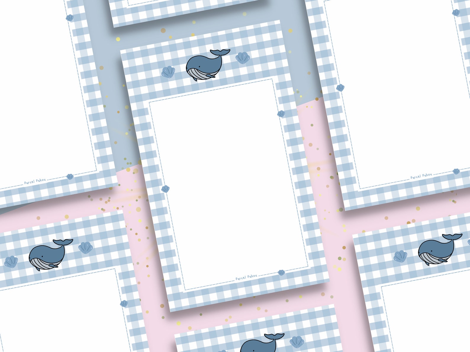 Kawaii Whale Notepad / Cute Ocean Animal Stationery / to Do - Etsy