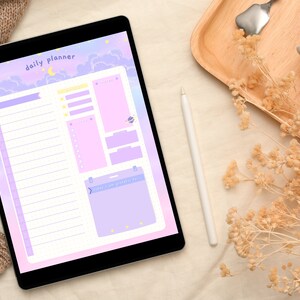 Daily Planner Printable Template Goodnotes Planner Digital - Etsy