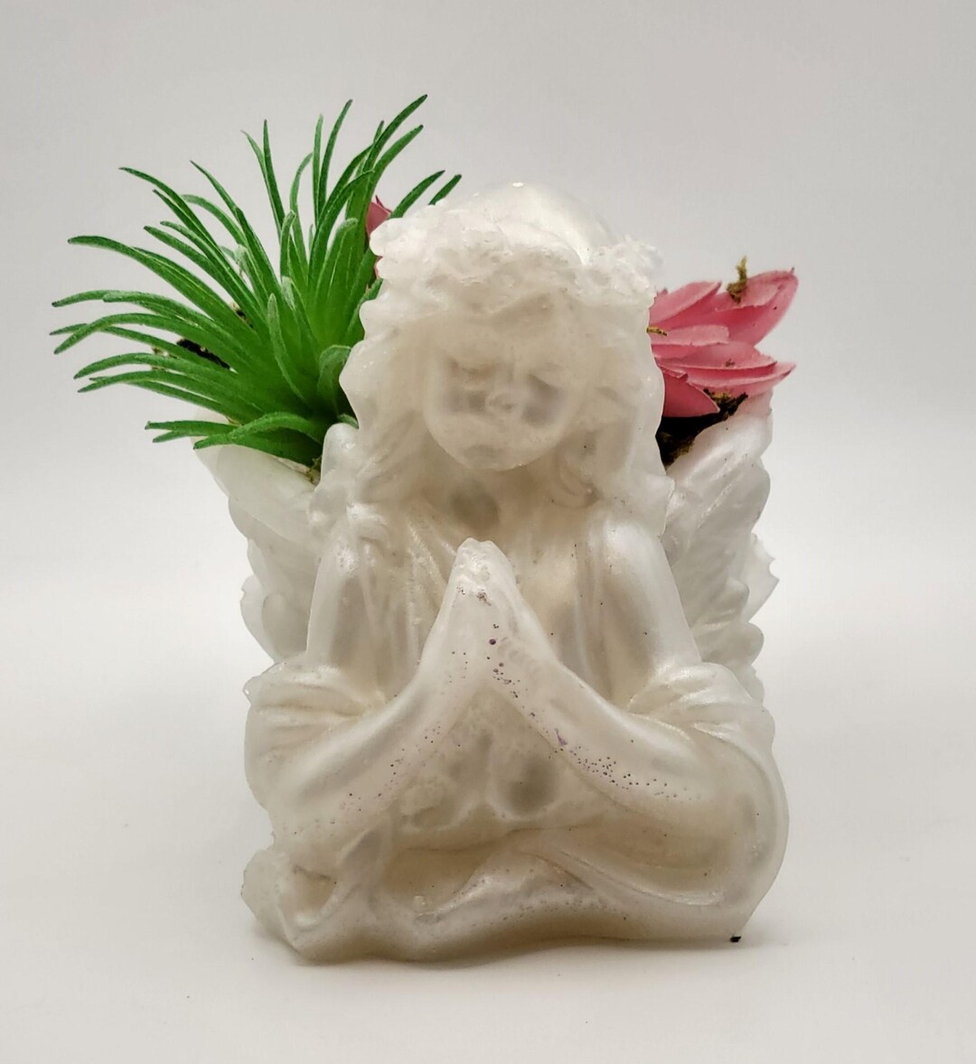 Large Pearl Angel Succulent Pot - Etsy