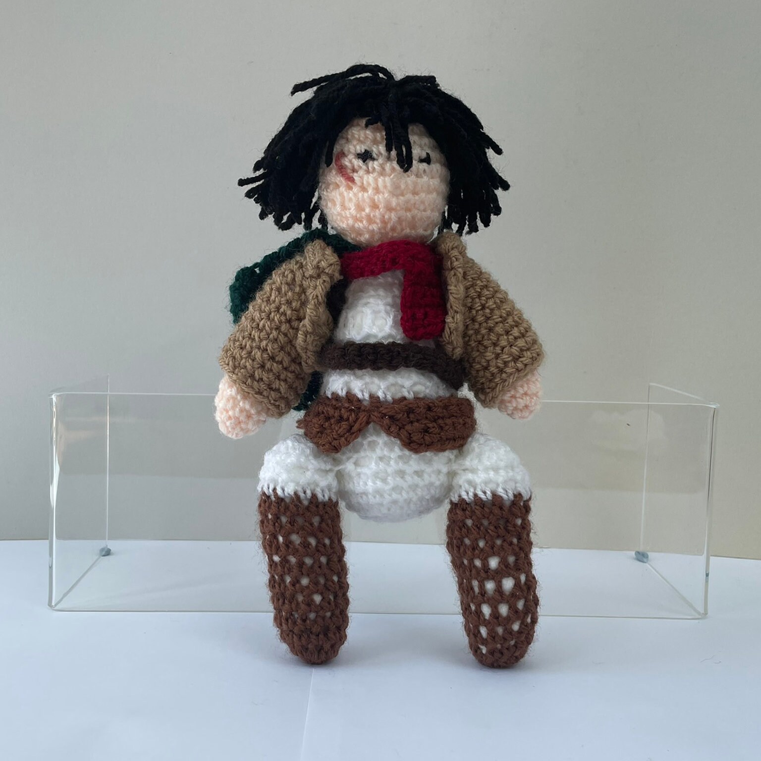 Scout Anime Crochet Dolls Mini Hand Made Plushies Amigurumi - Etsy