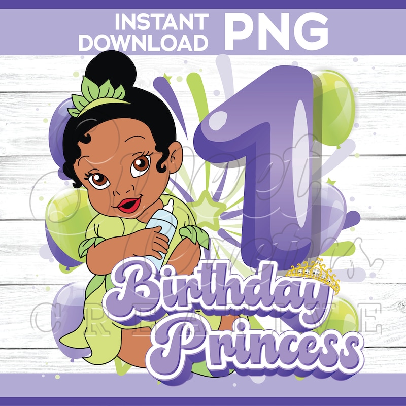 Baby Princess Tiana Home Decor - Etsy