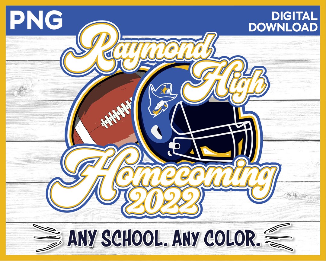 High School Homecoming Customized Image - School Spirit Shirt PNG - Etsy