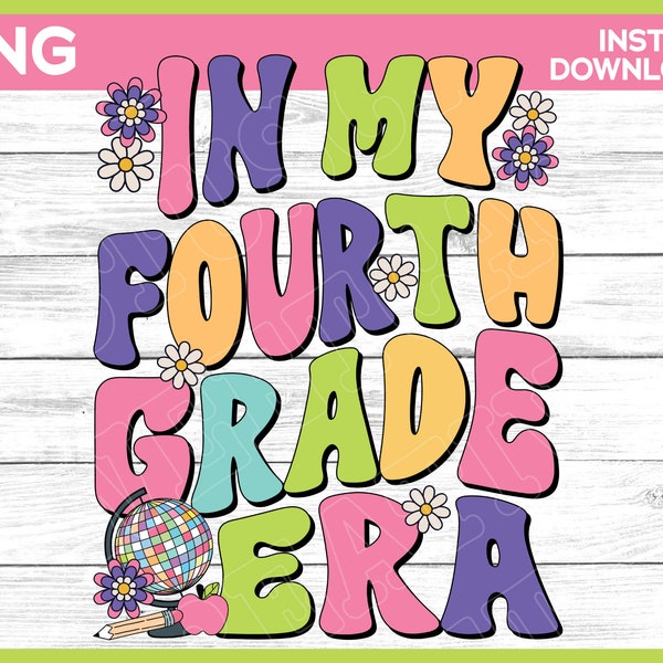 Fourth Grade Era - Etsy