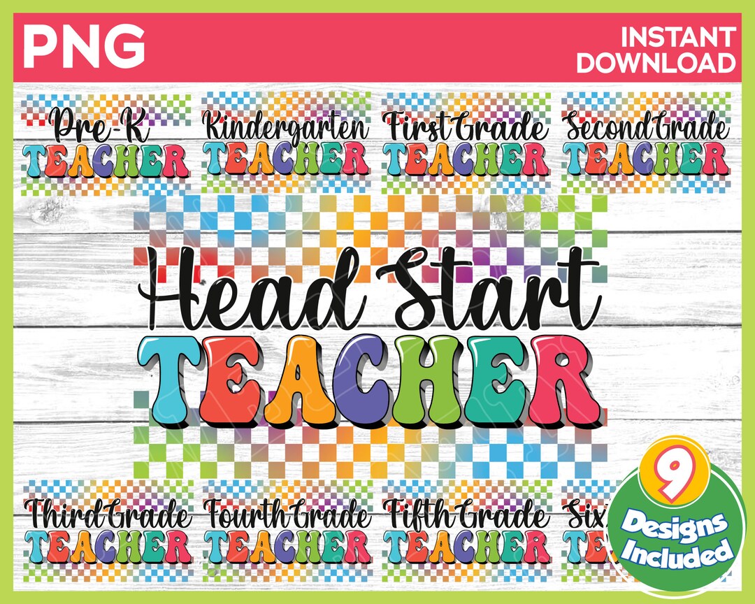 Teacher Png Back to School Png Bundle Teacher Sublimation Teacher ...