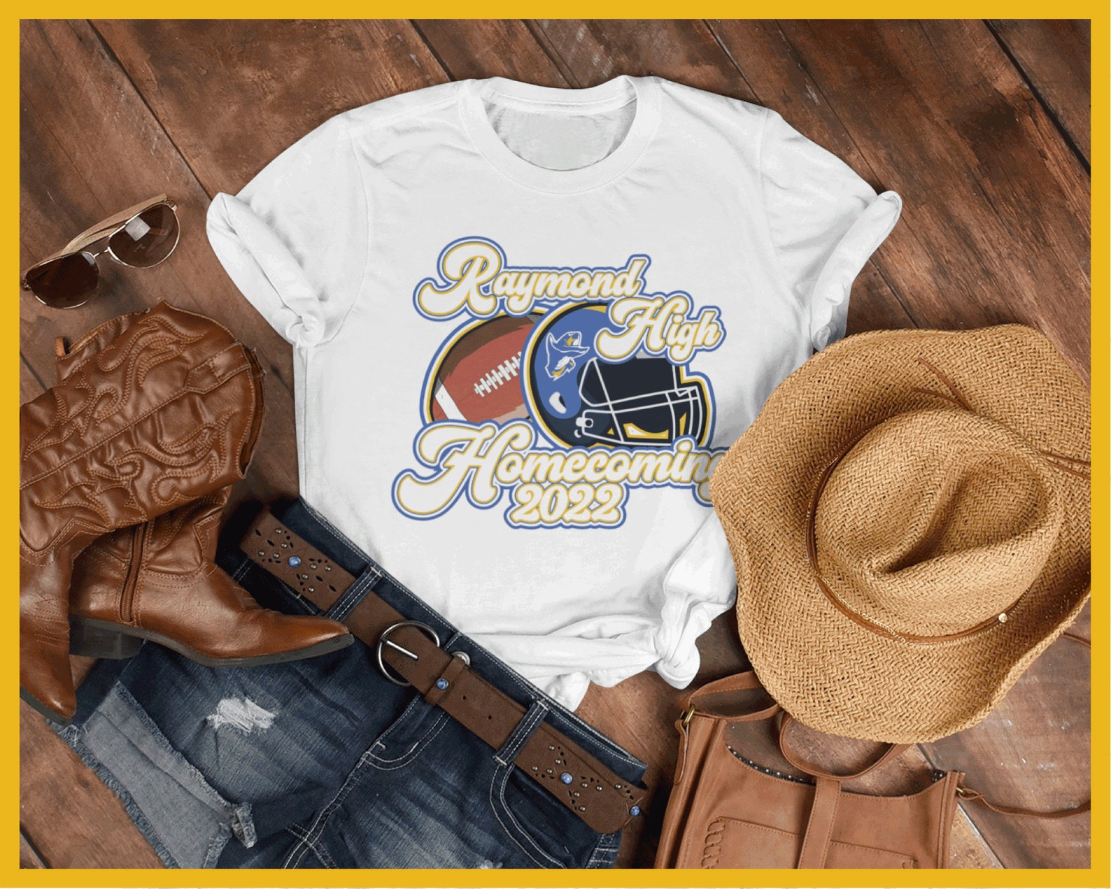 High School Homecoming Customized Image - School Spirit Shirt PNG - Etsy