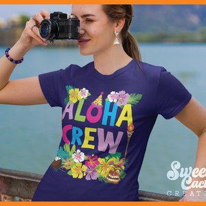 Luau Birthday Crew Png | Hawaiian Birthday Png | Aloha Crew Birthday ...