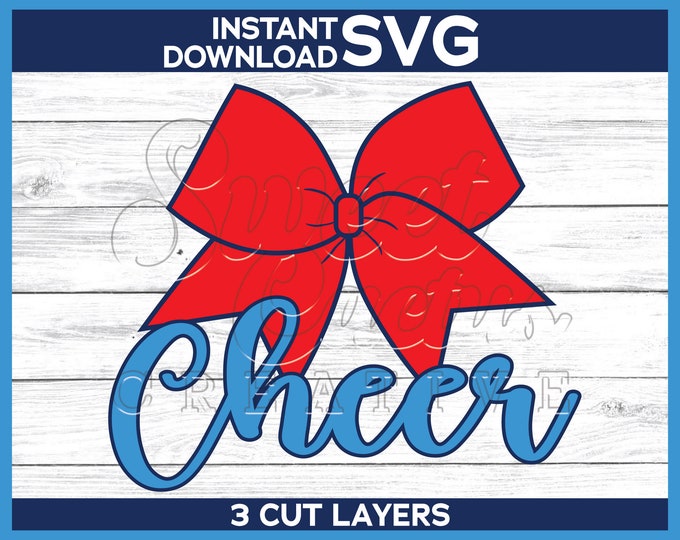 Bad to the Bow SVG, Cheer Bow SVG, Cheer Girl Svg, Cheerleader Svg ...