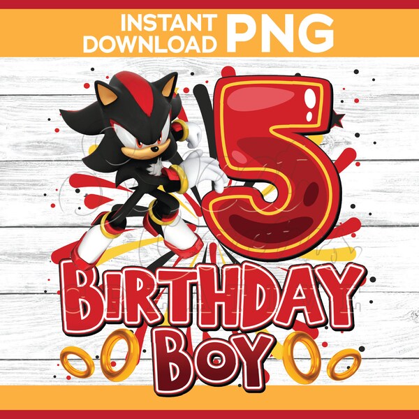 Sonic Shadow Png - Etsy