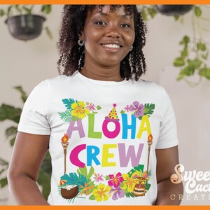 Luau Birthday Crew Png | Hawaiian Birthday Png | Aloha Crew Birthday ...