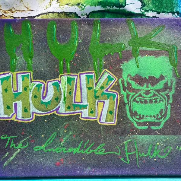 Hulk Graffiti - Etsy