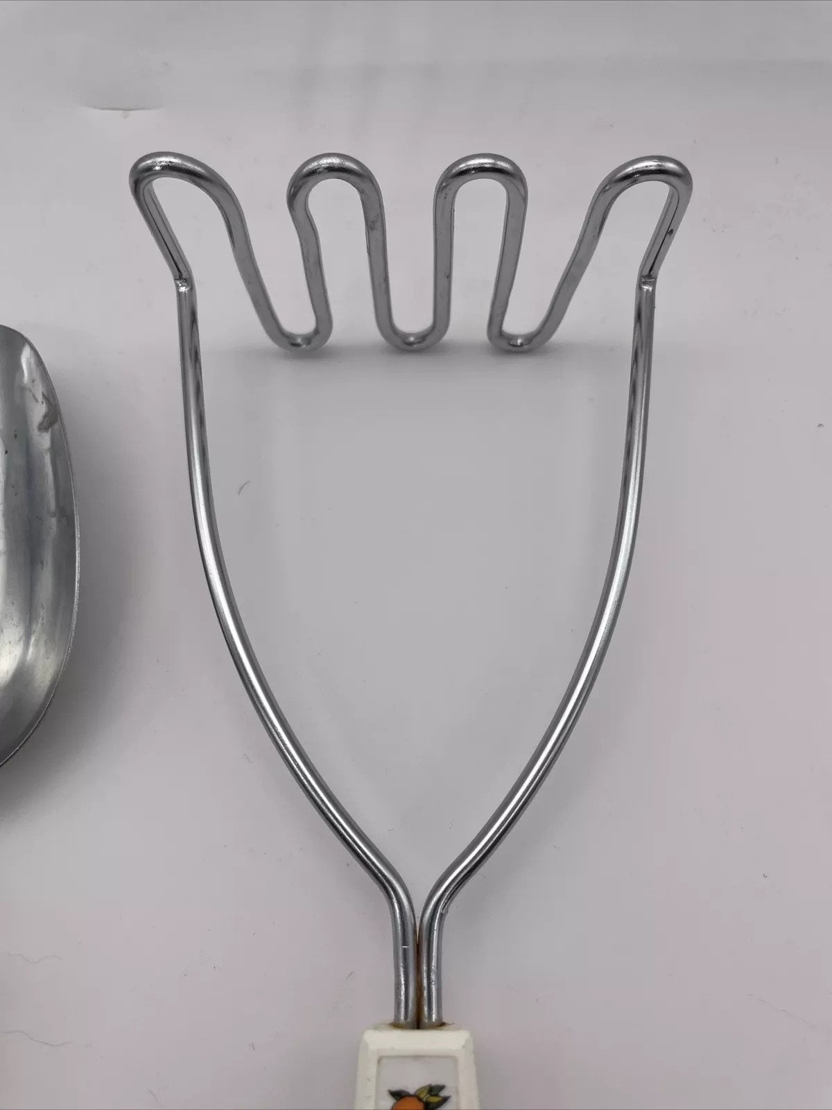 Vintage EKCO Pyrex 'spice of Life' Kitchen Utensils, Potato Masher ...