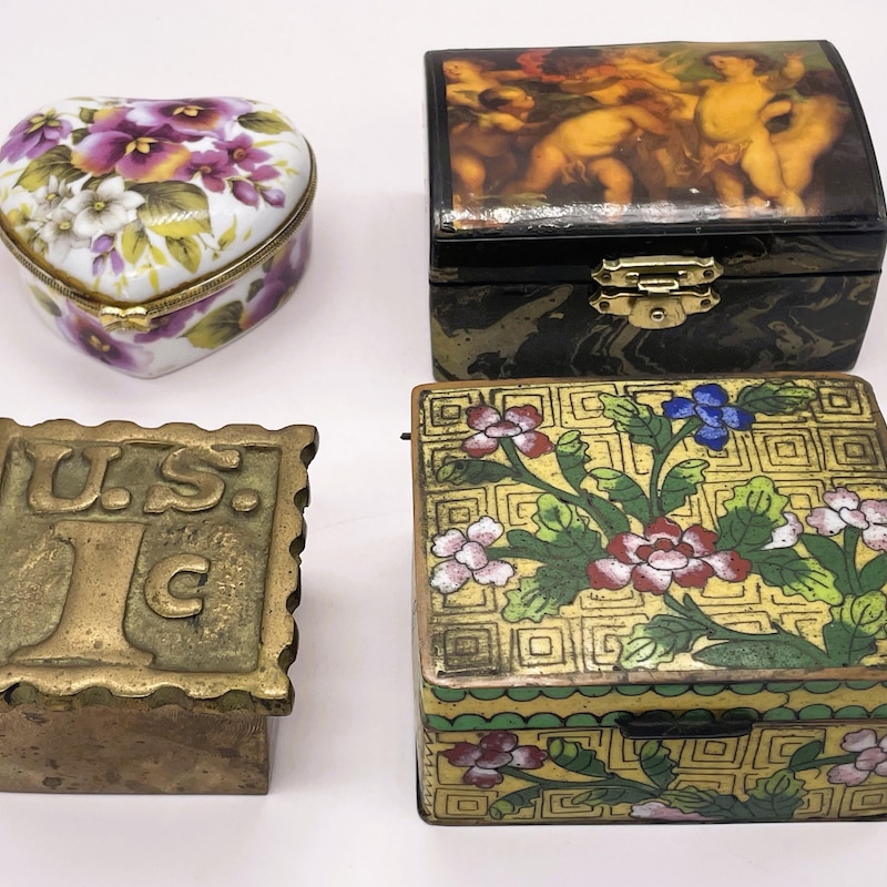 Porcelain Snuff Boxes - Etsy