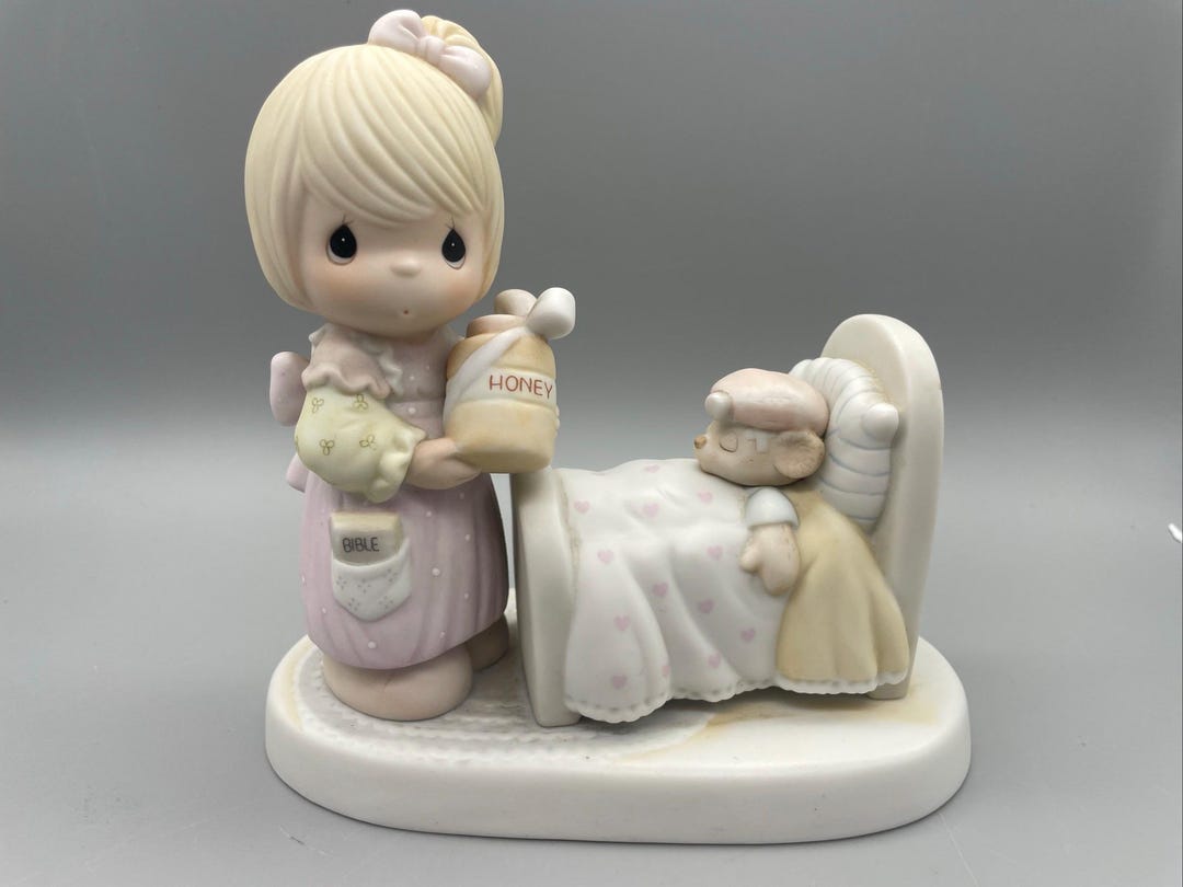 Precious Moments Figure, Make Me A Blessing Get Well, #100102 Vintage ...