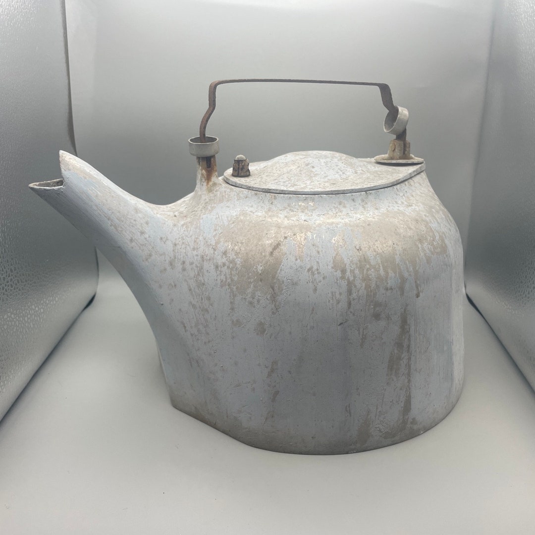Vintage GRISWOLD Colonial Design Cast Aluminum Tea Pot Kettle 6 QT - Etsy