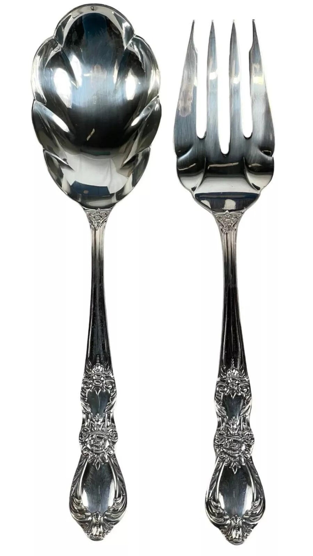Vintage 1847 Rogers Bros. Silver Plate HERITAGE Casserole/serving Spoon ...