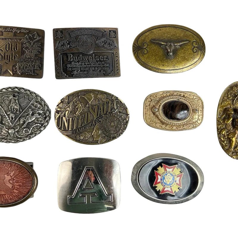 Buckle Belt Horse Old - Etsy