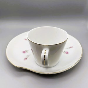 4 Sets of *NEW* Lefton Rose Chintz Snack Plates & Tea Cups - Hand ...