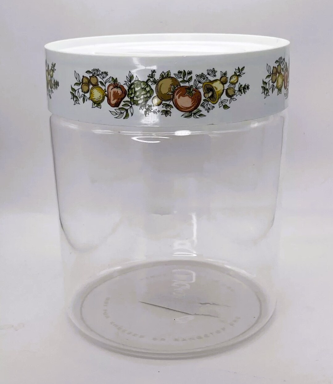 Vintage Pyrex 'spice of Life' See 'N Store Glass Canister Container ...