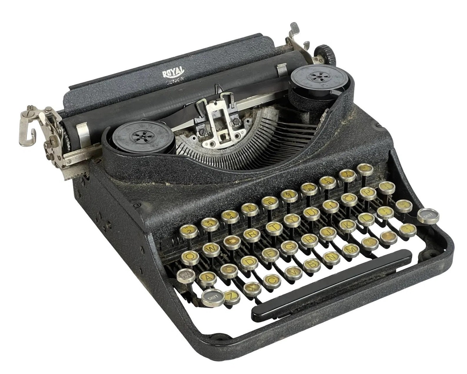 Vintage Royal Junior Portable Typewriter ANTIQUE Manual From Early 20th ...