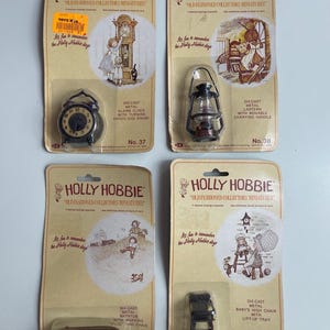 Lot of 4 - Holly Hobbie Vintage 1970s Old Fashioned Collectors Doll ...