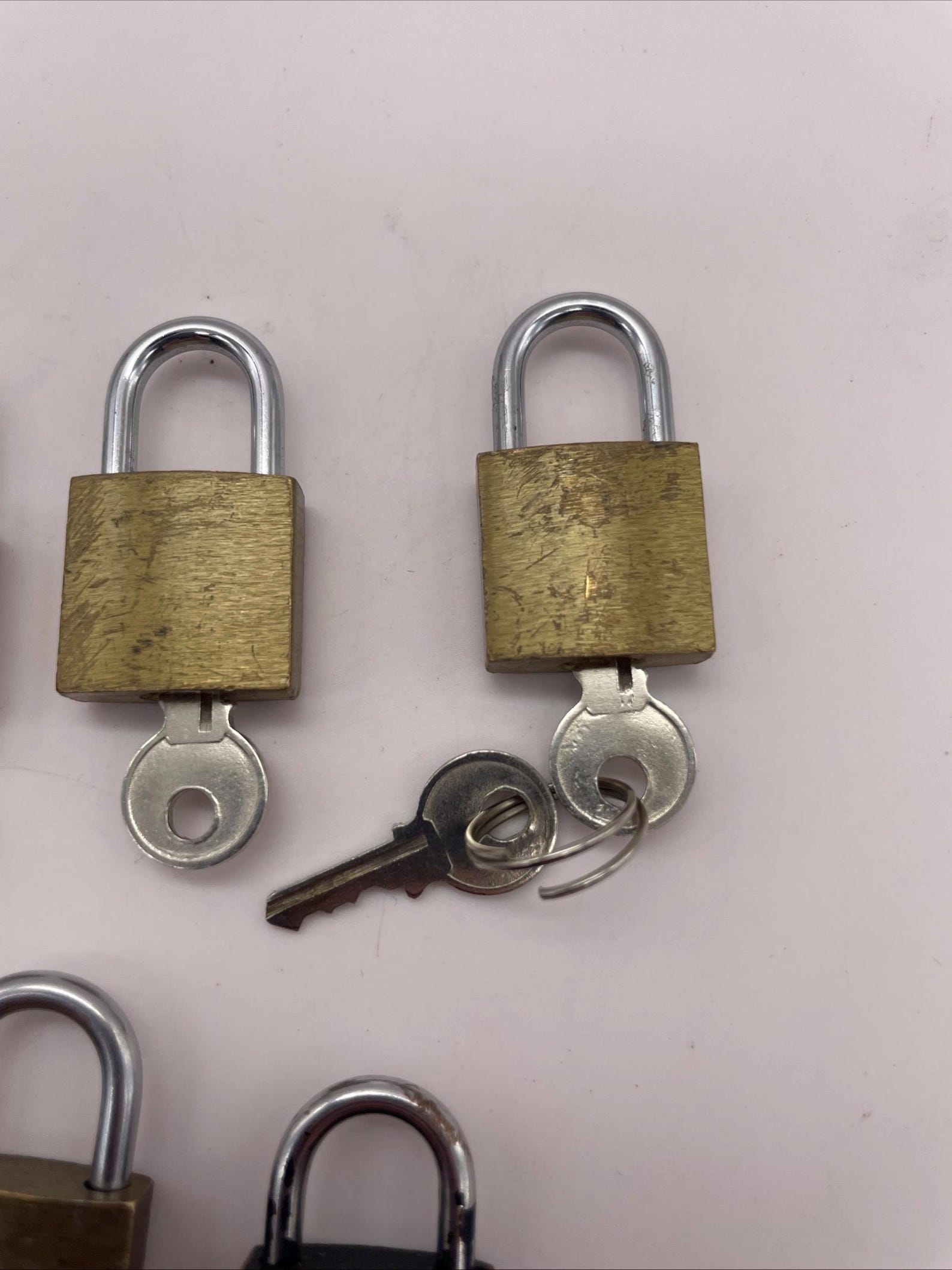Vintage Lot of 5 Mini Padlocks & Keys, Jewelry Boxes, Diary, Lock and ...