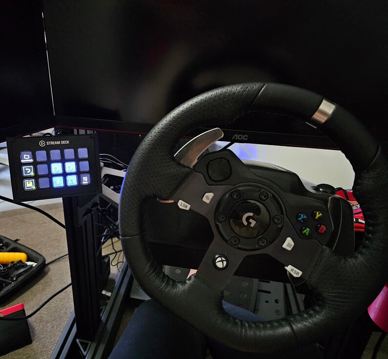 3D Printed Upright Stream Deck Mount MK1 MK2 - Etsy Australia