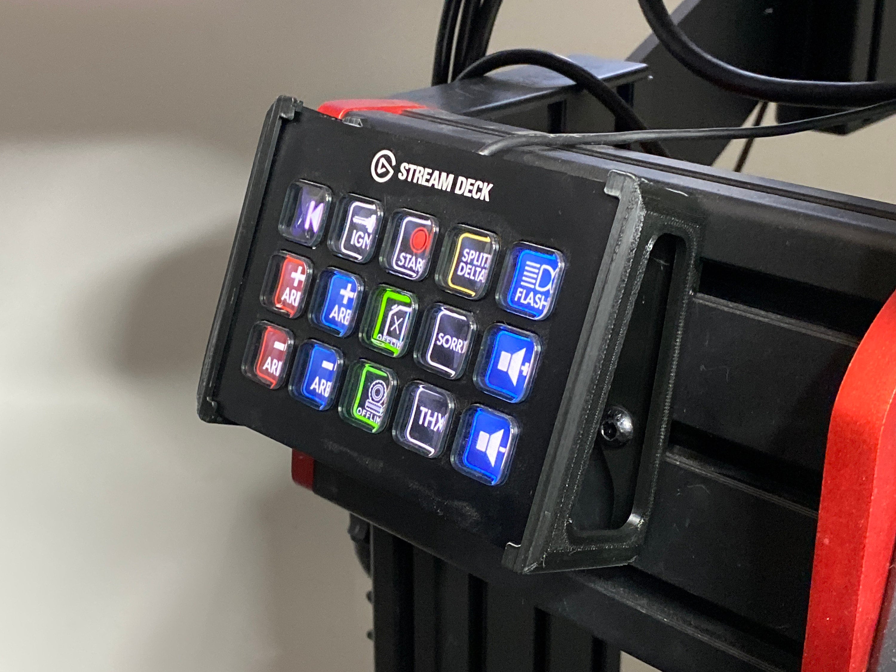 Stream Deck Mount MK1, MK2 & XL 3D Printed - Etsy Australia