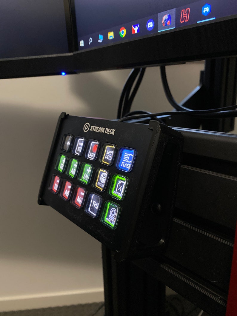 Stream Deck Mount MK1, MK2 & XL 3D Printed - Etsy Australia