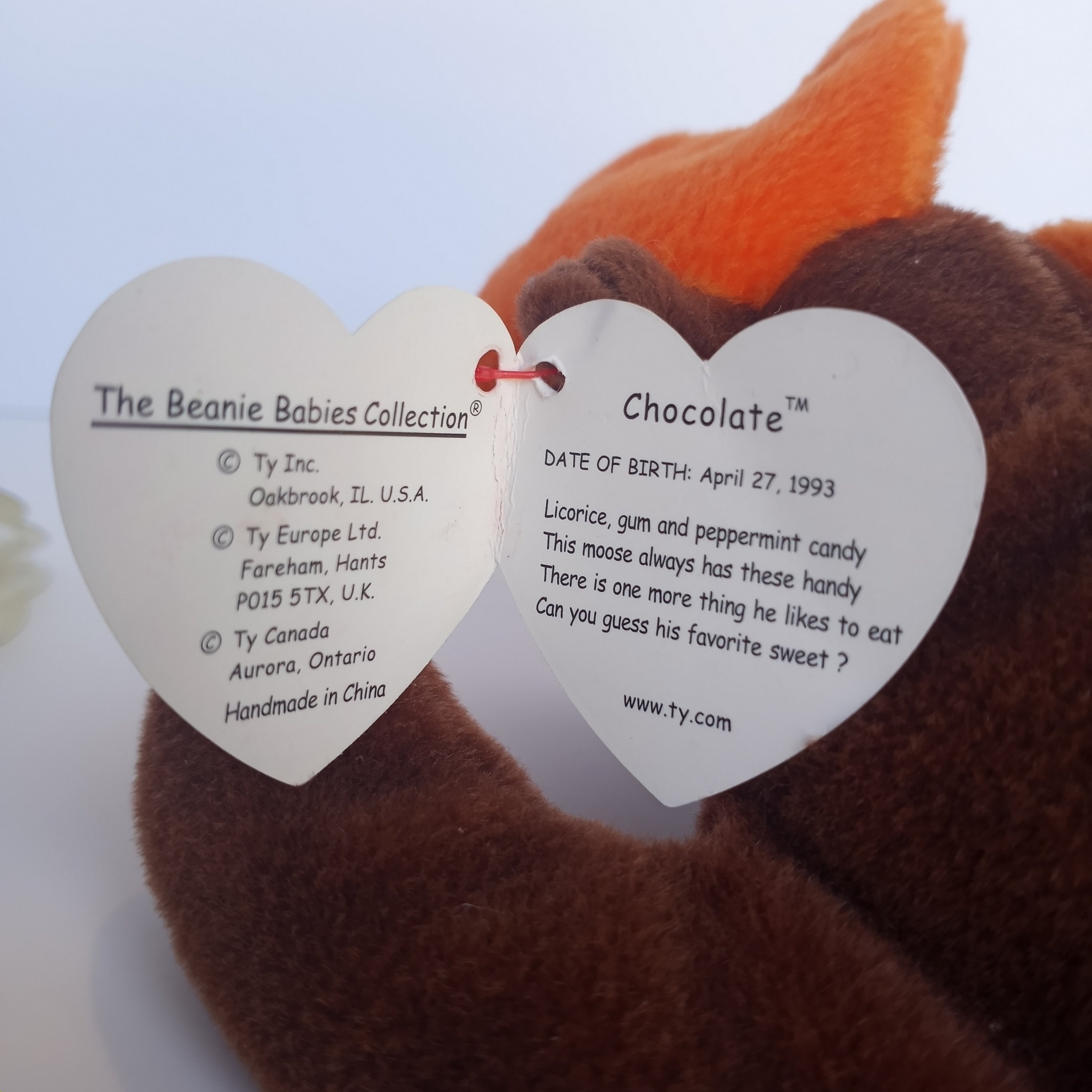 Ty "chocolate" Beanie Babies* - Etsy