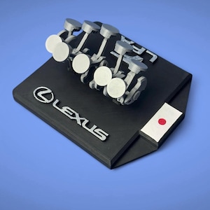 Lexus LFA V10 Engine Model – 3D Printed Display | Japanese Supercar ...