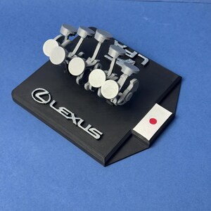 Lexus LFA V10 Engine Model: 3D Printed Japanese Supercar Collectible - Etsy