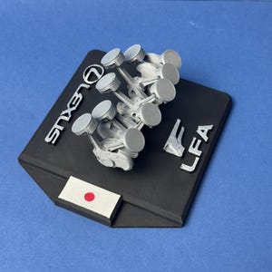 Lexus LFA V10 Engine Model – 3D Printed Display | Japanese Supercar ...