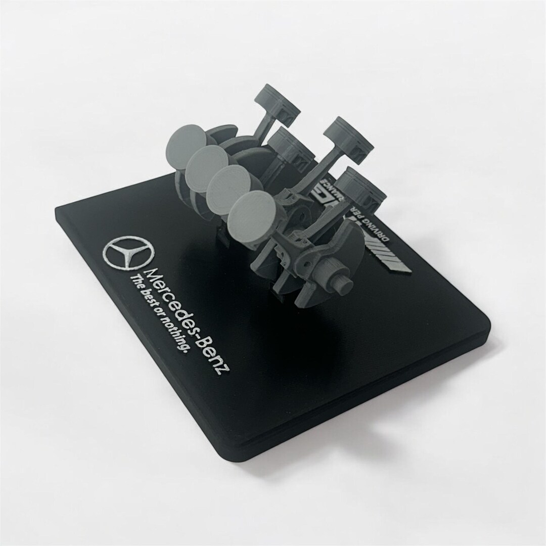 Mercedes-benz M156 Engine Model - 1:4 Scale V8 Crankshaft Display | 3D ...