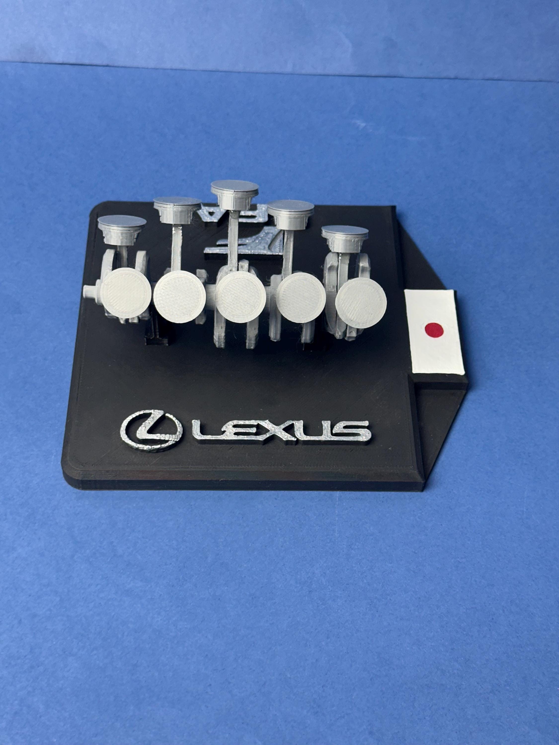 Lexus LFA V10 Engine Model: 3D Printed Japanese Supercar Collectible - Etsy