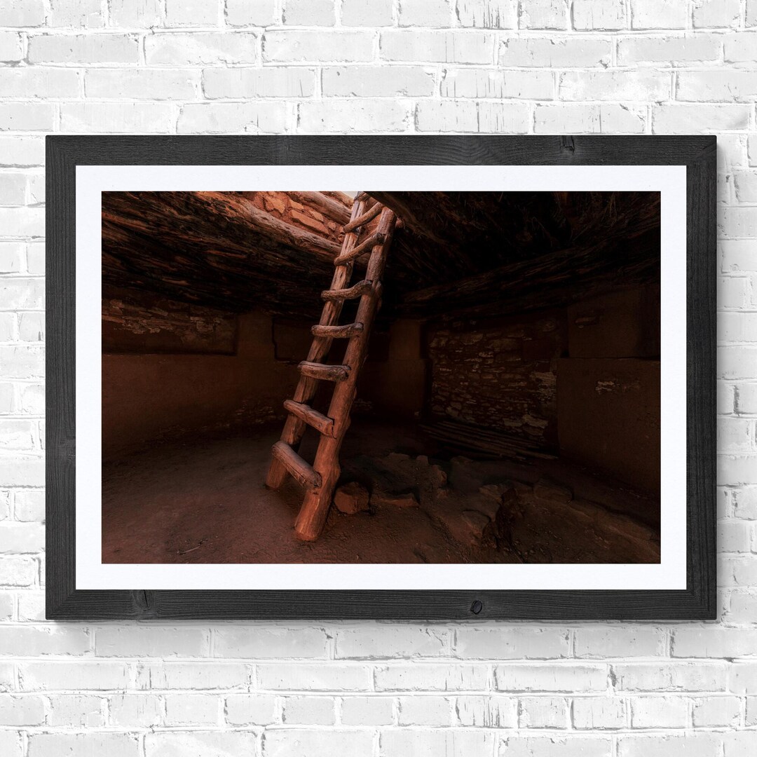 Ancient Puebloan Kiva Ladder Photo: Cedar Mesa, Utah (digital Download ...