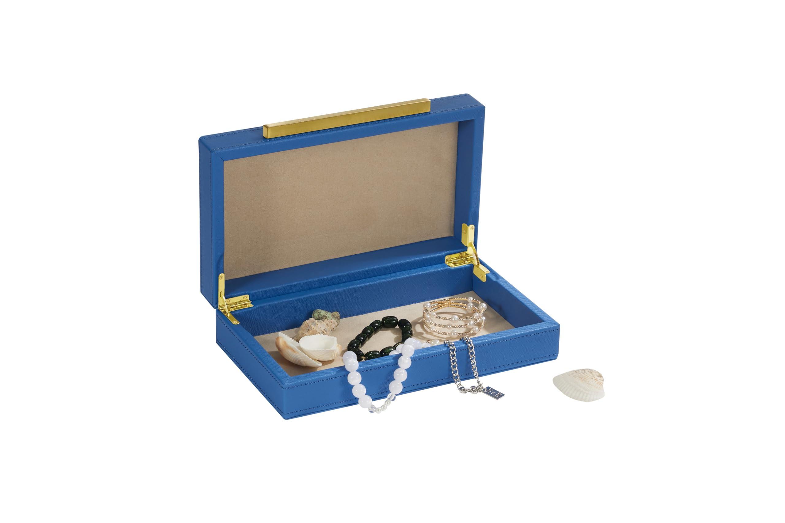 Faux Ivory Shagreen Storage Box, Decorative Box, Desk Organizer ...