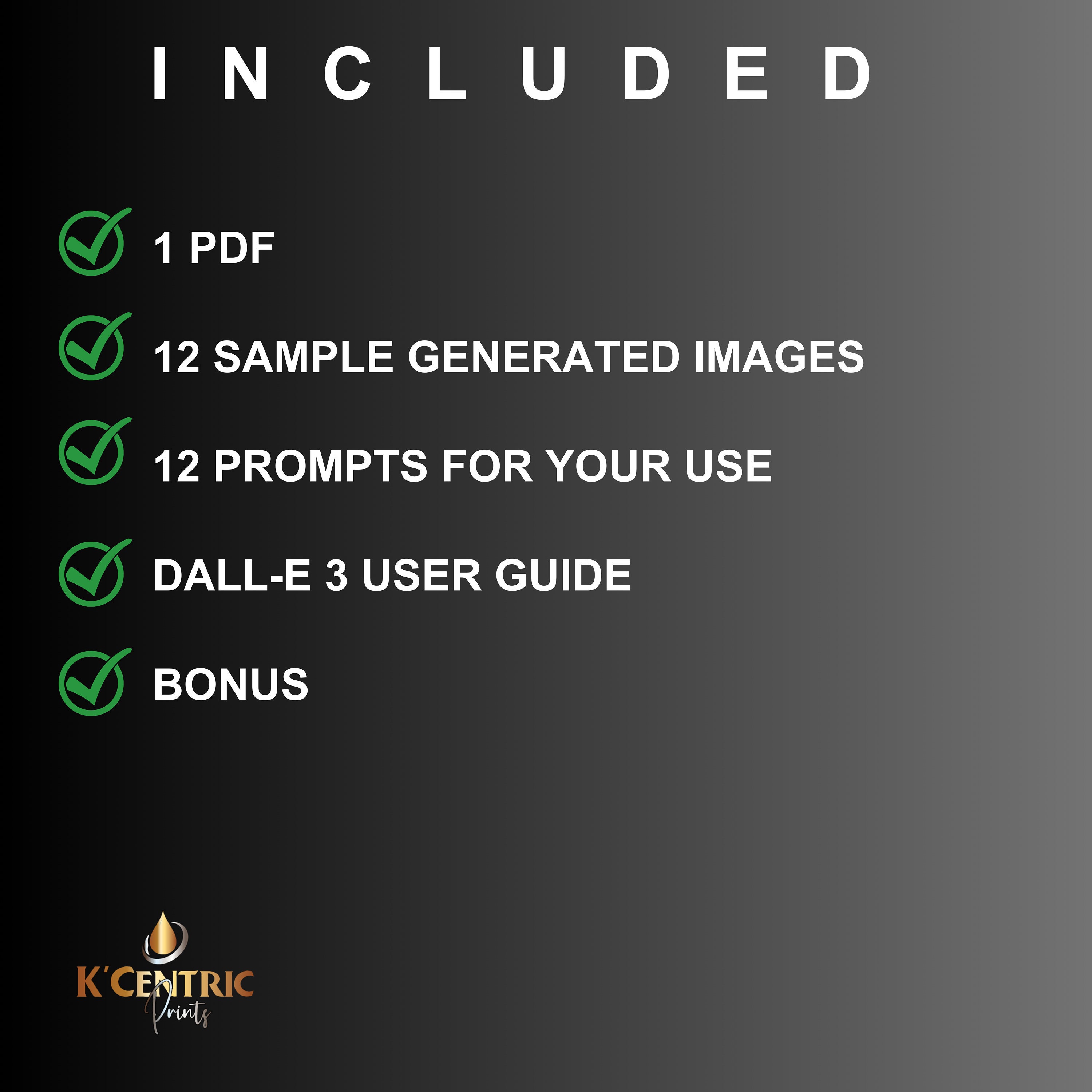 DALL-E 3 & Chatgpt V4 AI Art Prompt Guide 12 Prompts Black Nurse ...