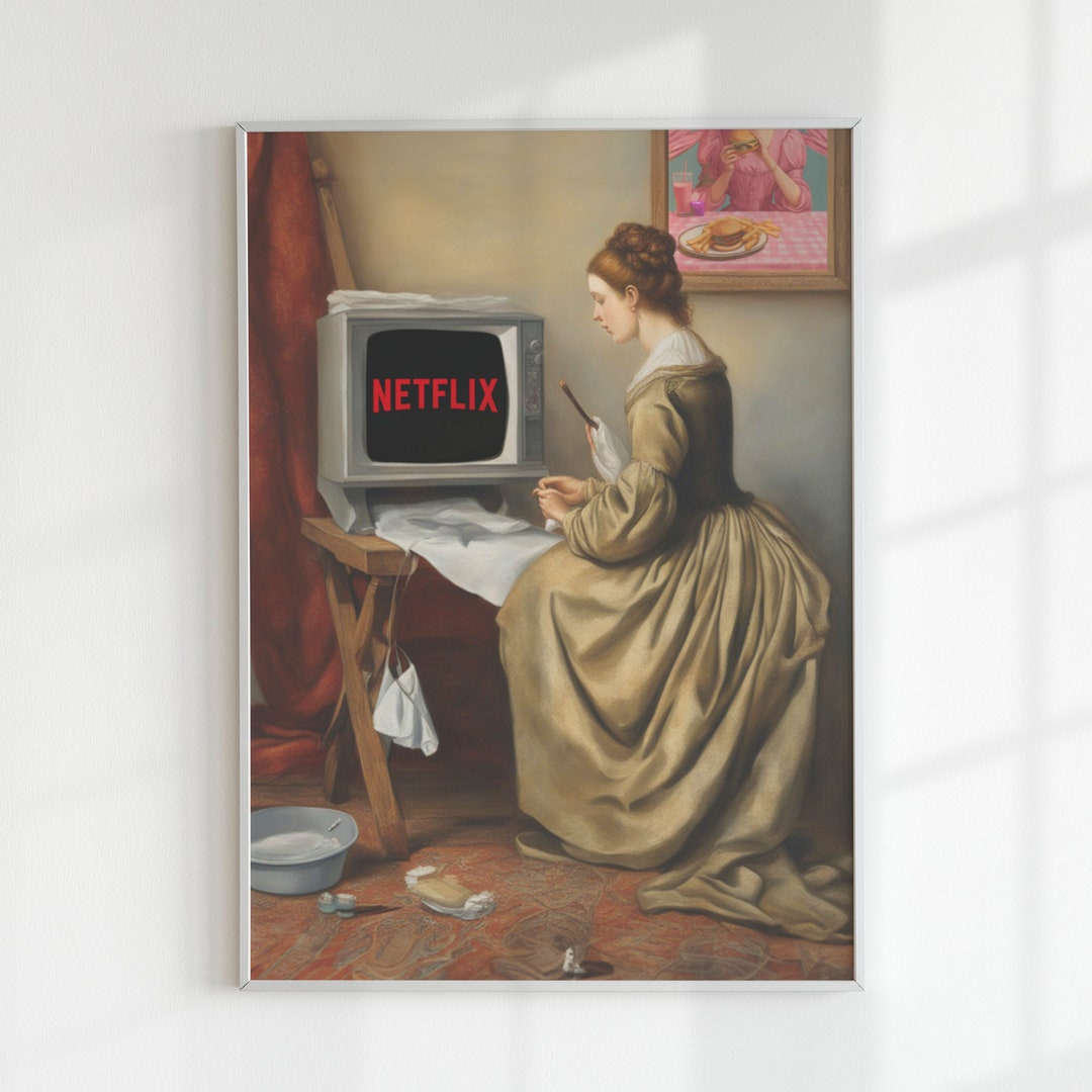 Chill Altered Painting Renaissance Print Download | Renaissance ...